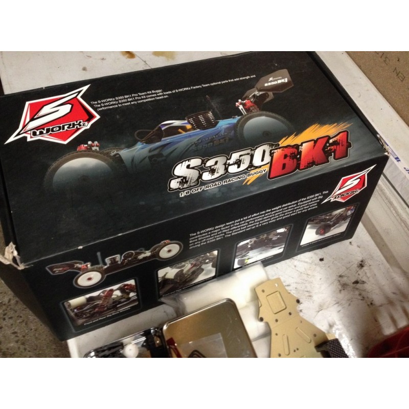 VOITURE THERMIQUE SWORKZ S350 bk1 1/8 - Moto et loisirs